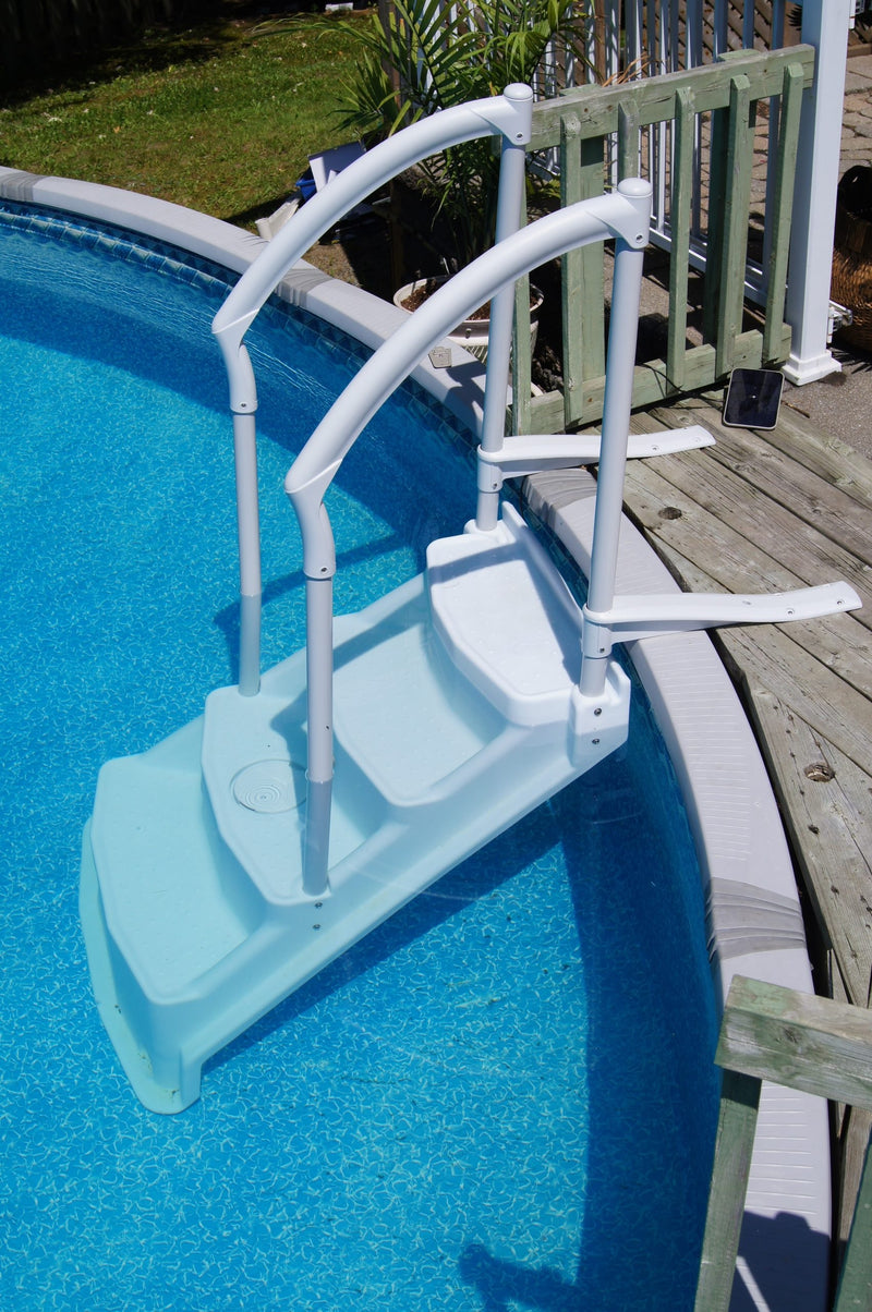Pool Ladders & Steps | Stairs & Entry Systems for Pools | Pool Steps ...