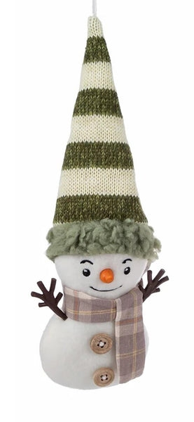 Sage and Neutral Snowman Ornament | Cute Christmas Ornaments – American ...