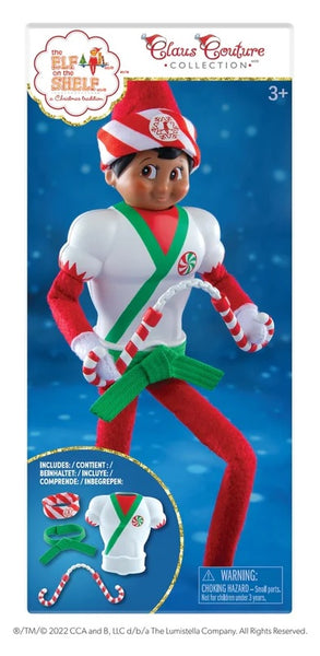 Claus Couture Collection Karate Kicks Elf on the Shelf Set – American Sale