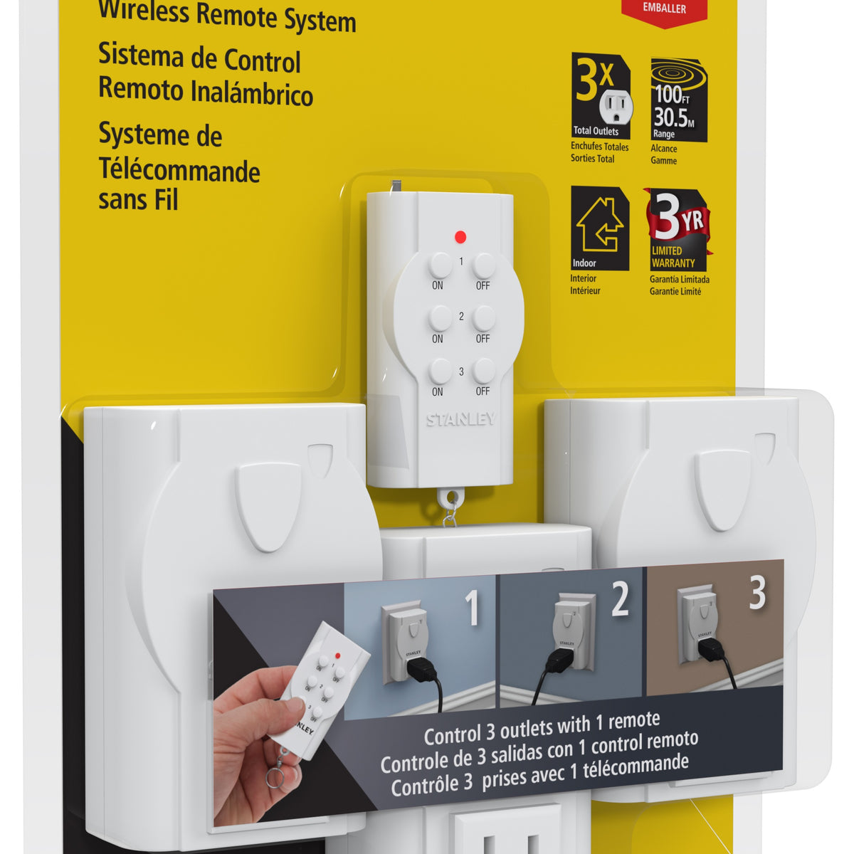 Stanley Wireless Remote Control System | Remotes for Outlet – American Sale