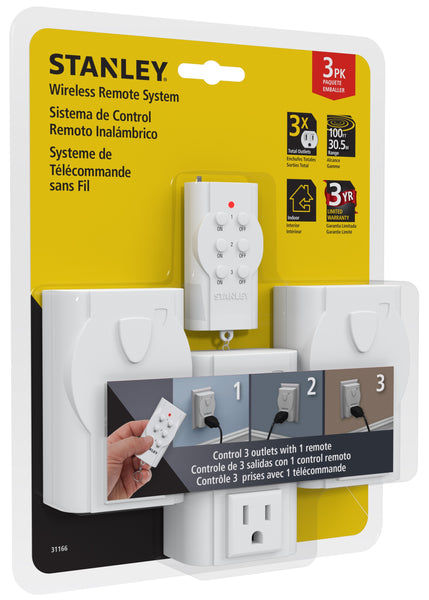 Stanley Wireless Remote Control System | Remotes for Outlet – American Sale