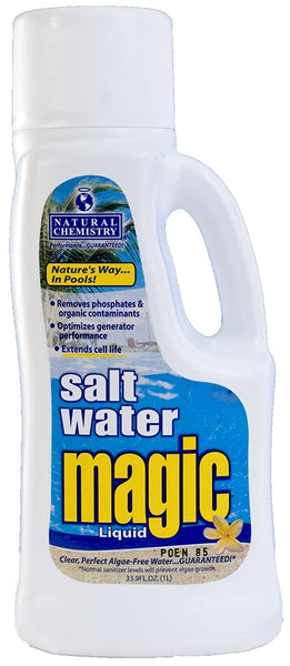 Natural Chemistry 07402 Pool Salt Water Magic Liquid | Pool Chemicals ...