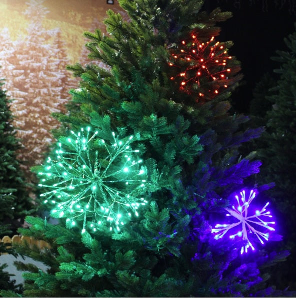 16" LED Shimmering Lighted Spheres | Cool Lights | Fun Holiday Lights ...
