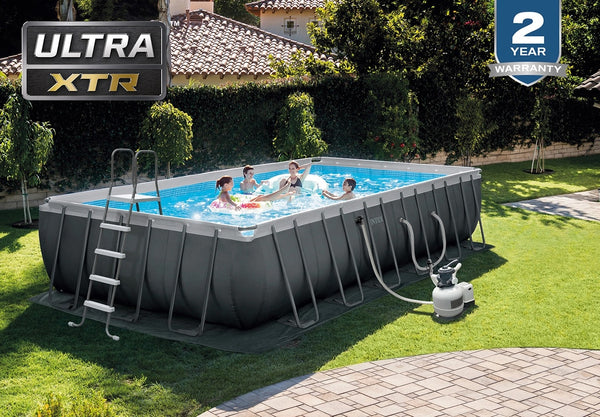 Intex Inflatable Pools | 24'x12'x52" Ultra XTR Rectangular Pool ...