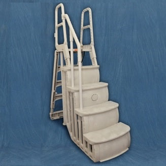Pool Ladders | Main Access Smart Step System | Above Ground Ladders ...