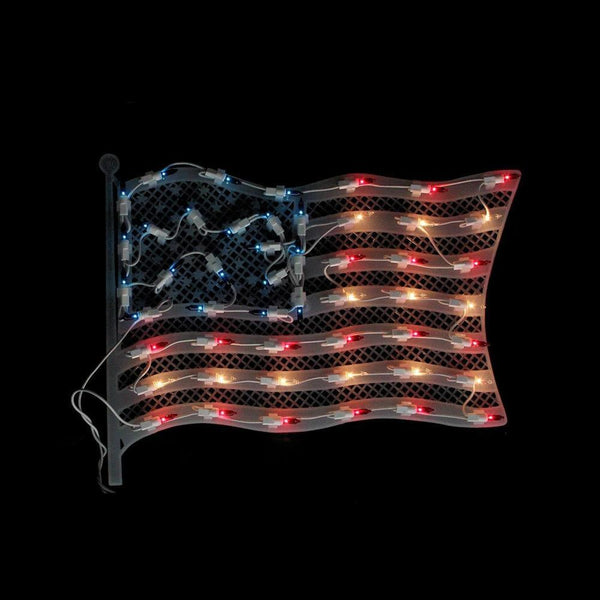 Grand Old Flag Patriotic Window Decoration | American Flag – American Sale
