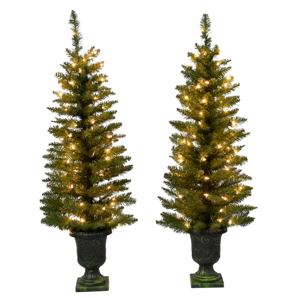 Pre-Lit Artificial Foyer Trees | Entranceway Trees | Small Trees ...