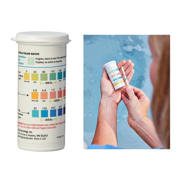 FROG @ease SmartChlor Spa Test Strips | @ease Hot Tub Test Strips ...