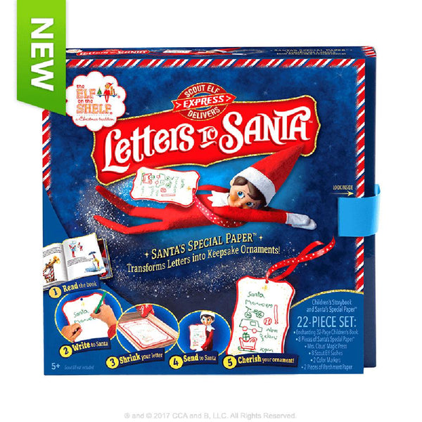 The Elf On The Shelf® Scout Elf Express Delivers Letters To Santa