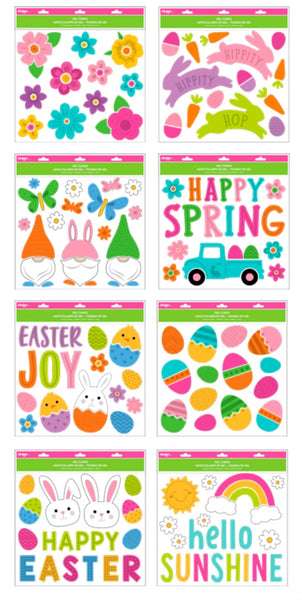 Easter Gel Window Clings | Easter Decorations | Decorations for Easter ...
