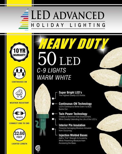 Heavy Duty C9 Lights | Super Bright LED Lights | Bright LEDs – American ...