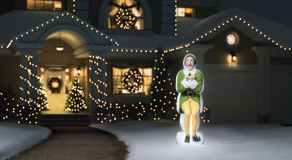 Airblown Photorealistic Buddy the Elf Inflatable | Fun Christmas ...