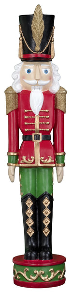 3' Red and Green Christmas Nutcracker | Nutcracker Decoration ...