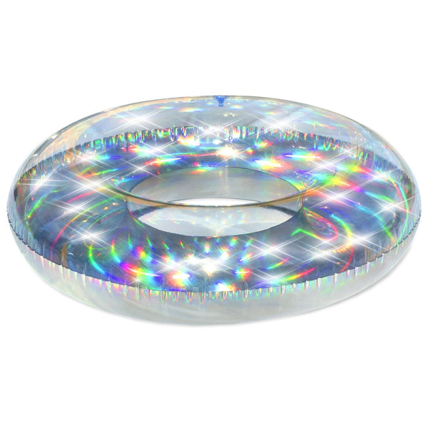 Iridescent Inflatable Swim Rings | Inner Tubes | Pool Inflatables ...
