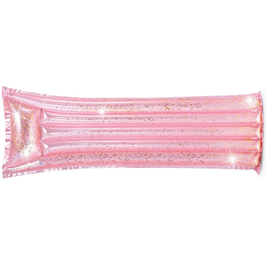 Inflatable Pink Glitter Floating Mat | Pool Mats | Intex Inflatables ...