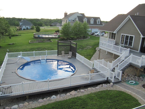 Inground or Semi-Inground Round Pools | Affordable Inground Pool ...