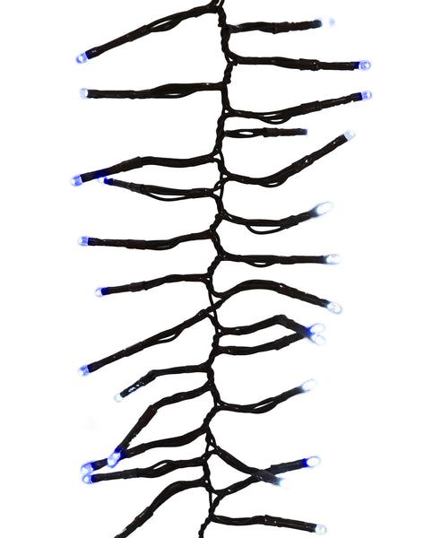 768 LED Twinkling Cluster Rice Christmas Lights on a Reel | Affordable ...