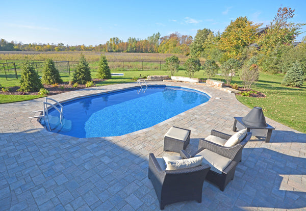 Inground or Semi-Inground Oval Pools | Affordable Inground Pools ...
