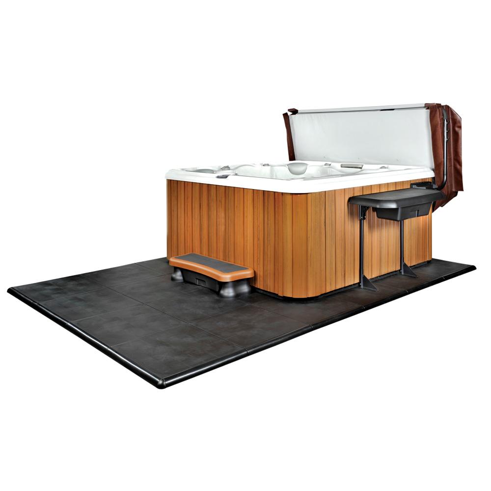 SmartDeck 8' x 8' Spa Ground Surface Pad | Hot Tub Pads | Spa Pads ...